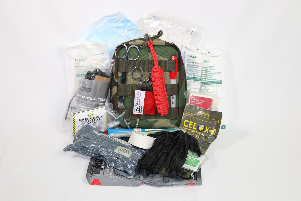 Gunshot Wound Kit | Bleeding Survival First Aid Kit | Active Shooter ...