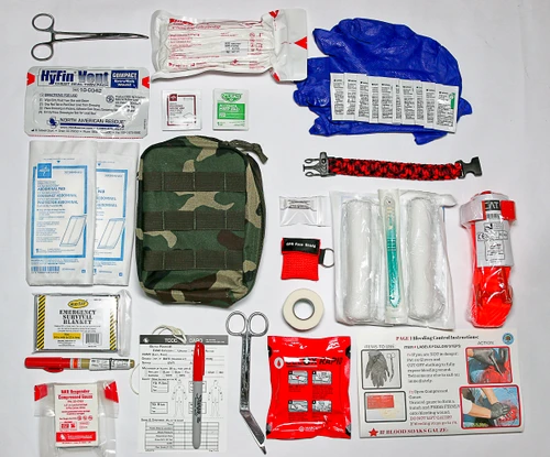 Gunshot Wound Kit | Bleeding Survival First Aid Kit | Active Shooter ...