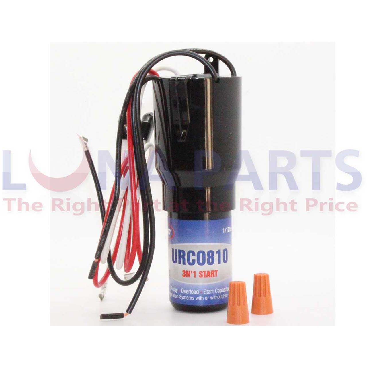 VIALU - Relay Overload Start Run Capacitor URCO810