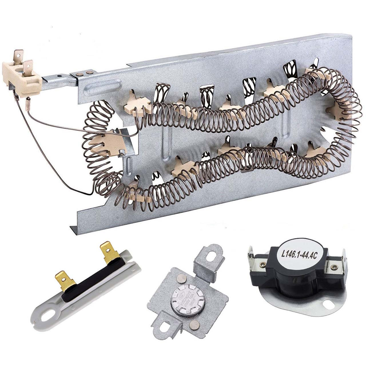 VIALU - WP 3387747, 279973, 3392519 Dryer Heating Element Fuse Kit