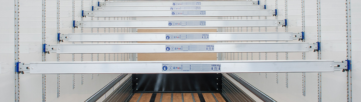 Double Decking – Beam and track systems for double load levels | Forankra AB
