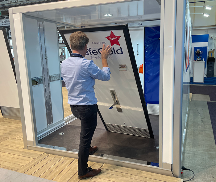 Forankra launches thermo wall with wheels | Forankra AB