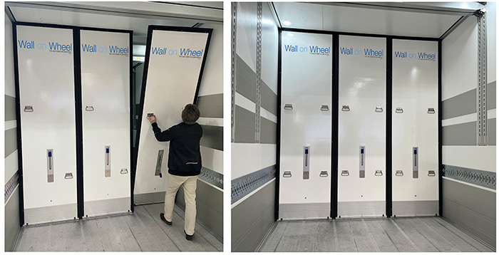 Forankra launches rollable thermo wall – Wall On Wheels | Forankra AB