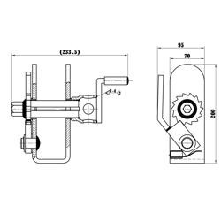 U-Winch model A-5 | Forankra AB