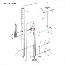 Socket for Lock button/spring | Forankra AB
