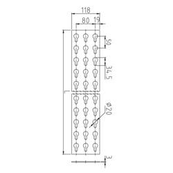 CTD III Keyhole panel steel | Forankra AB