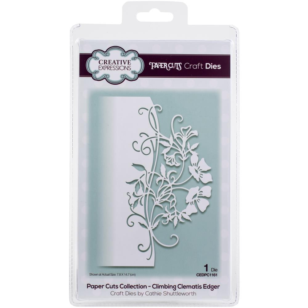 Creative Expressions Die Paper Cuts Climbing Clematis