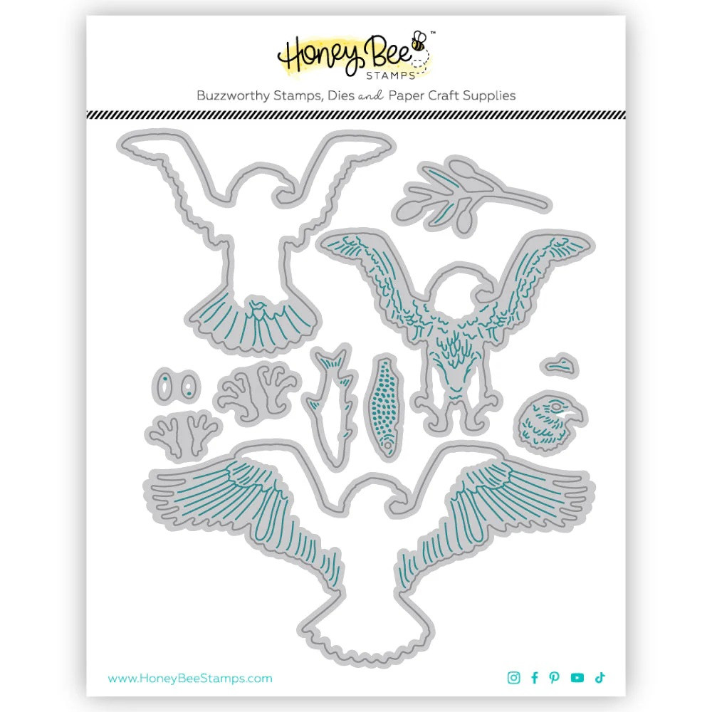Honey Bee Eagle Die Set