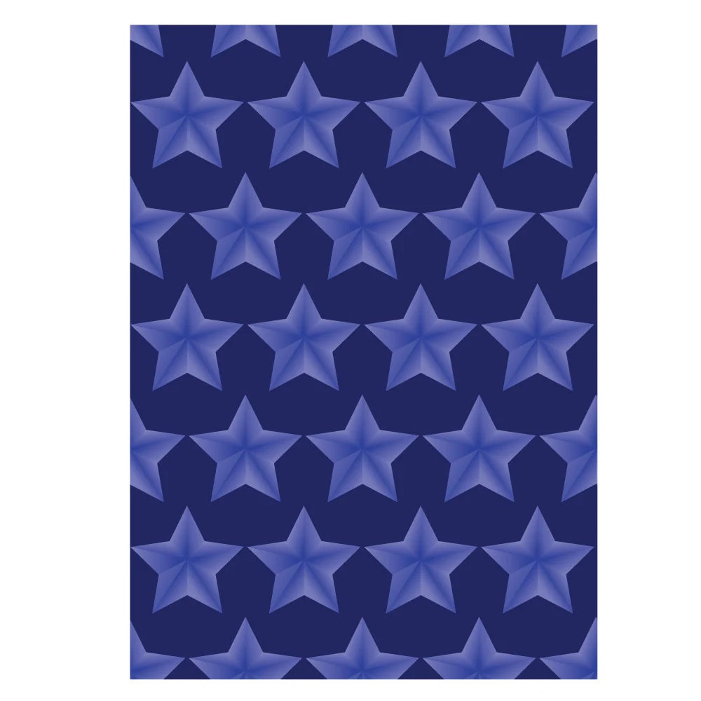 Honey Bee 3D Embossing Folder Star Spangled