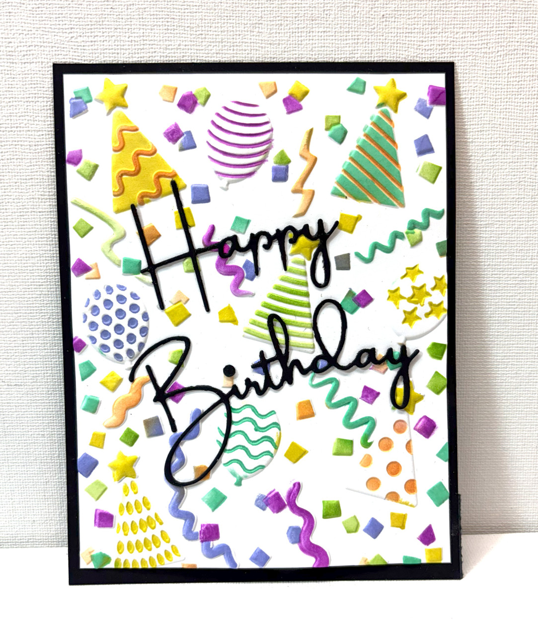 Memory Box Die Happy Birthday Breezy Script