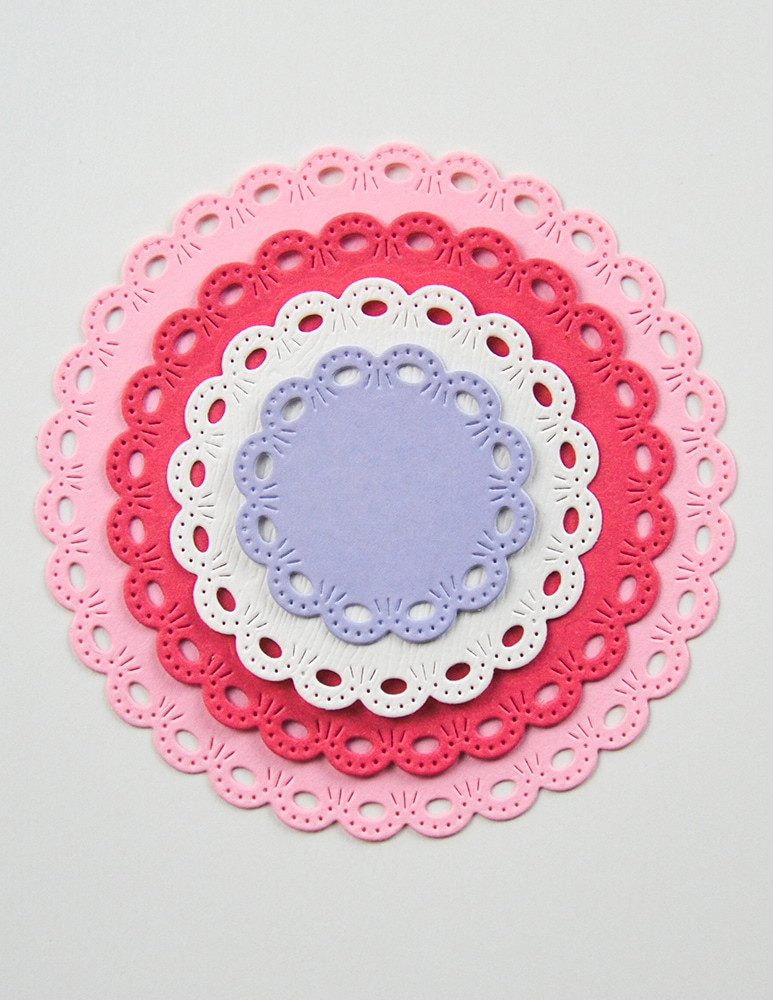 Memory Box Die Round Eyelet Circle Frames