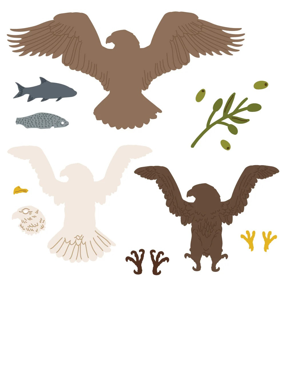 Honey Bee Eagle Die Set