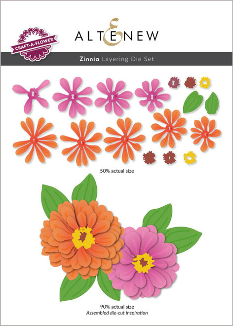 Zinnia Craft a Flower Die Set by Altenew