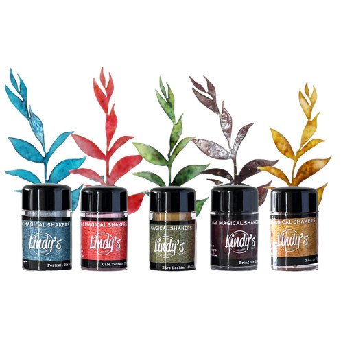 Lindy's Gang Flat Magicals Pigment Powder Shaker Set Kissing Klimt