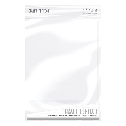 Craft Perfect Heavy Weight Acetate Sheets 5 pack