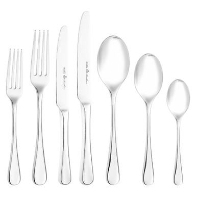 Stuart 42 Piece Cutlery Set, 18/10 Stainless Steel - Wilkie Brothers