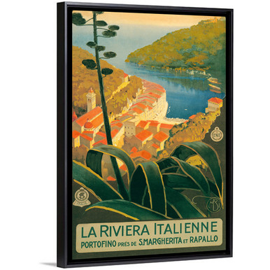 La Riviera Italiana Italian vintage poster - Voila Vintage Studio