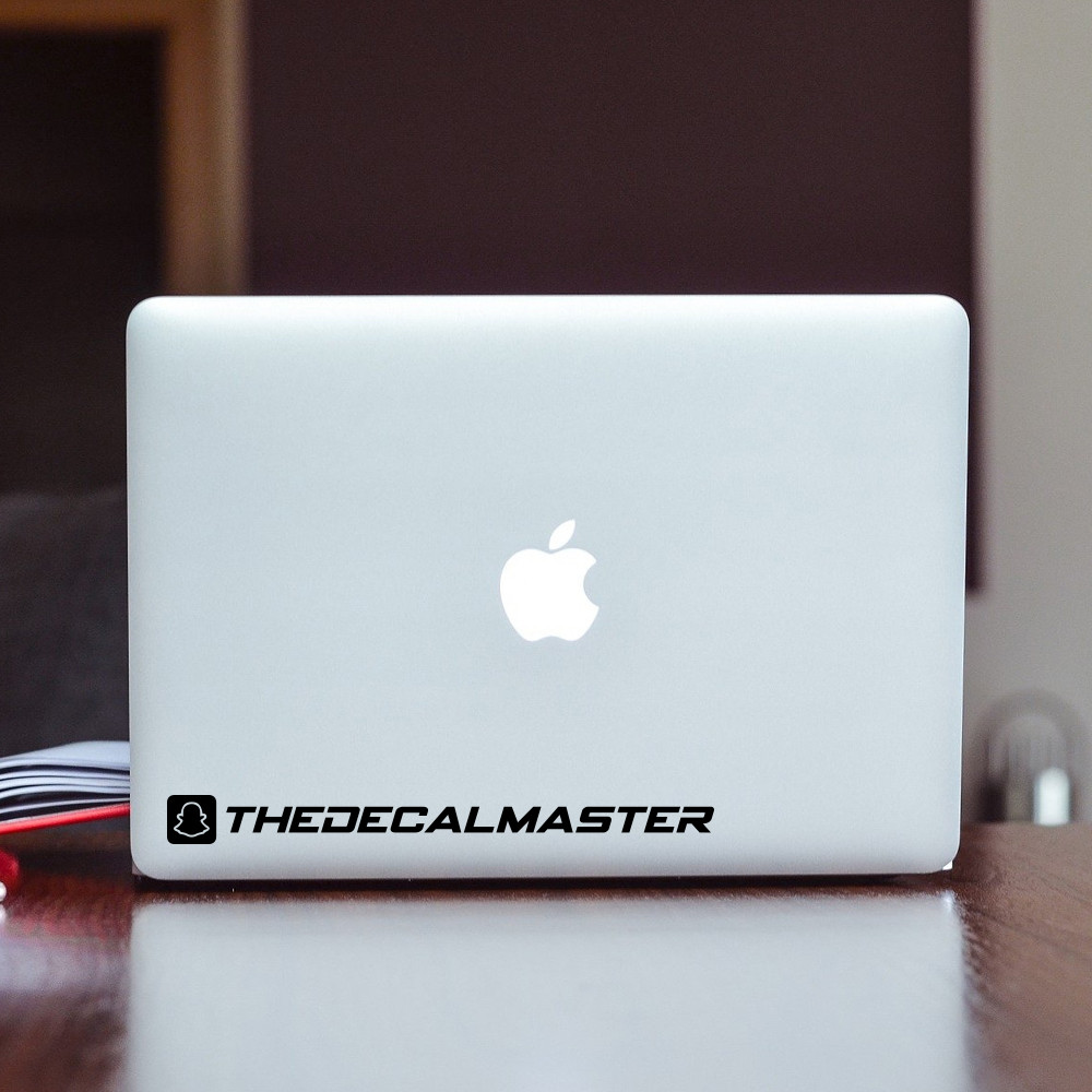 Custom Social Media SnapChat Username Stickers / Decals