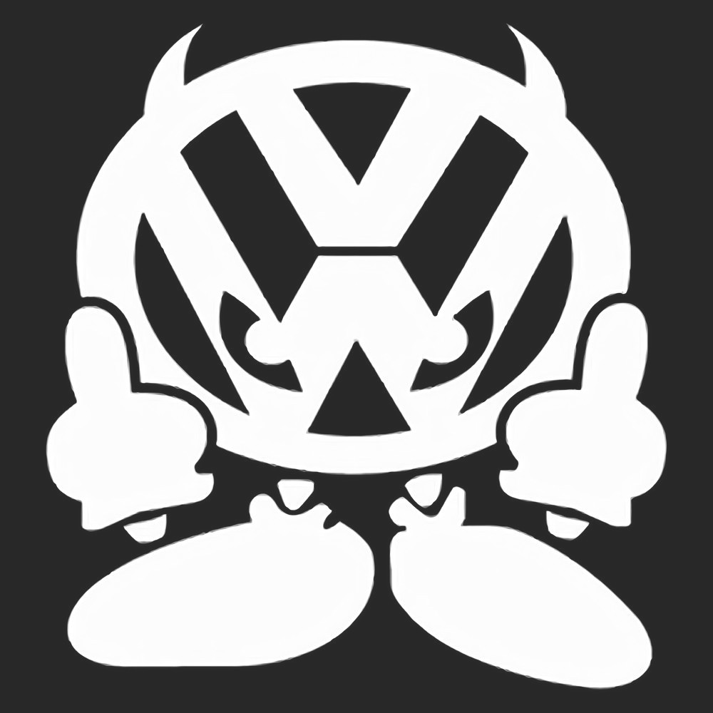 VW Demon Vinyl Decal Sticker - The Decal Master - Premium Decal ...