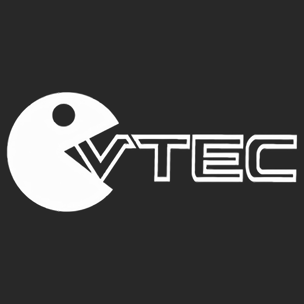 JDM Pacman Honda VTEC Vinyl Decal Sticker - The Decal Master - Premium ...