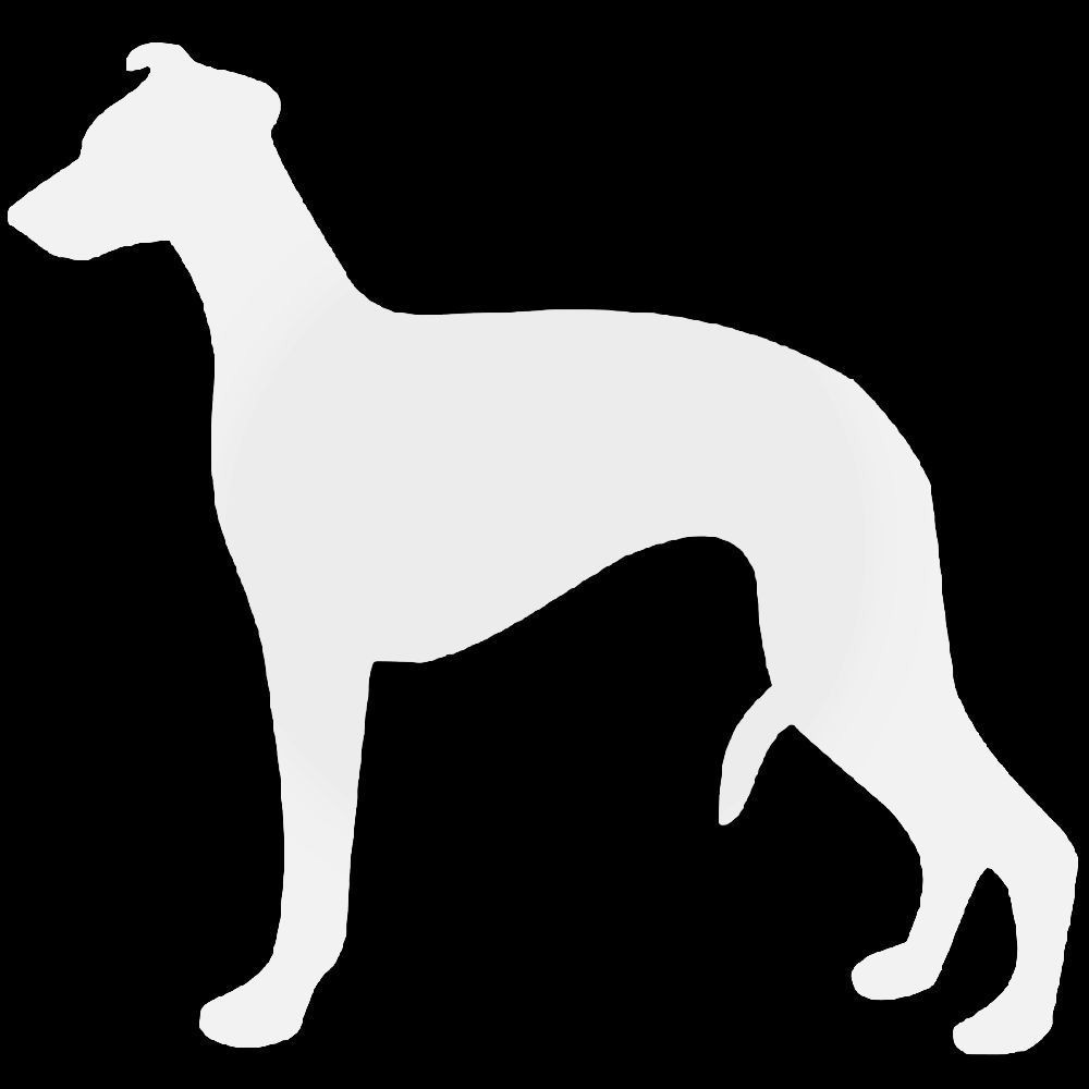 Whippet Hound Dog 1 Vinyl Decal Sticker