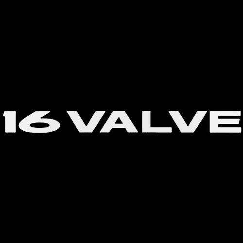 12 Valve Decal Sticker