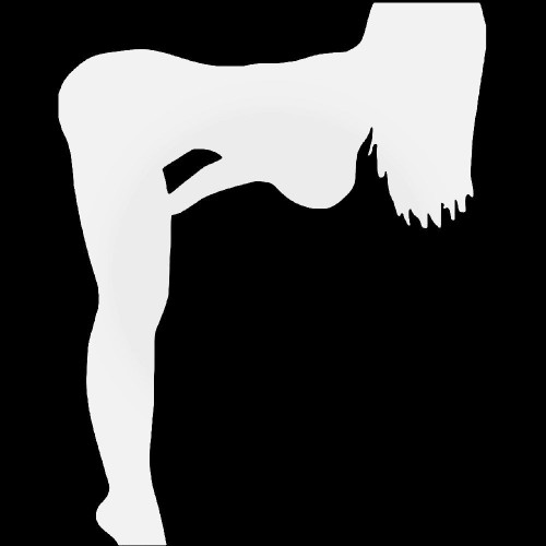 Sexy Stripper Girl 1 Vinyl Decal Sticker