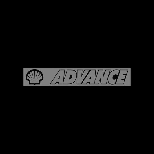 Stickers Shell Advance Vinyl Decal Sticker
