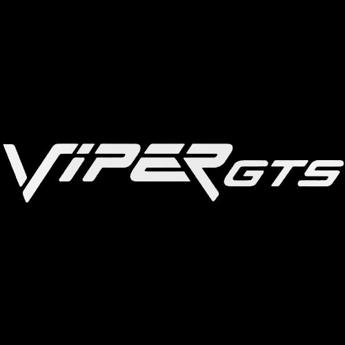 Dodge Viper 2 Decal Sticker