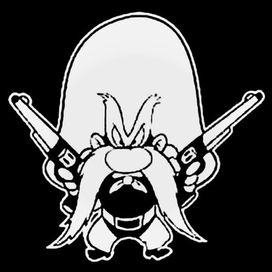Yosemite Sam Decal Sticker