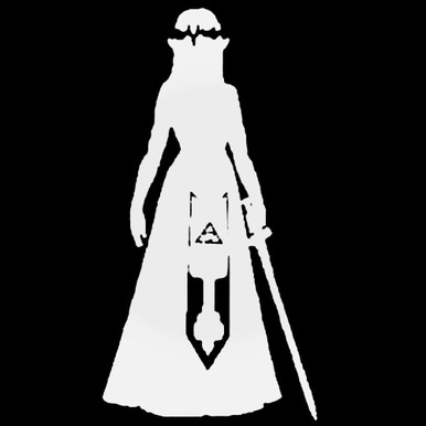 Zelda Princess Decal Sticker