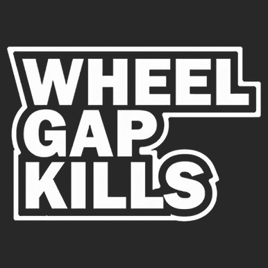 JDM Wheel Gap Kills Vinyl Decal Sticker - The Decal Master - Premium ...
