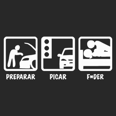 Preparar Picar F*der (PT) humor Vinyl Decal Sticker - The Decal Master ...