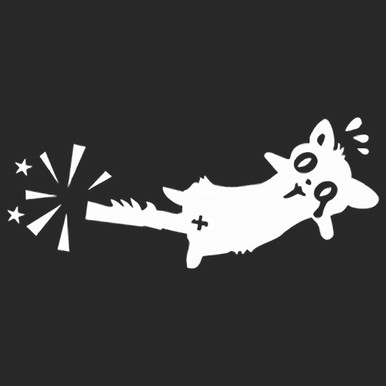 JDM Cat Vinyl Decal Sticker - The Decal Master - Premium Decal Stickers ...