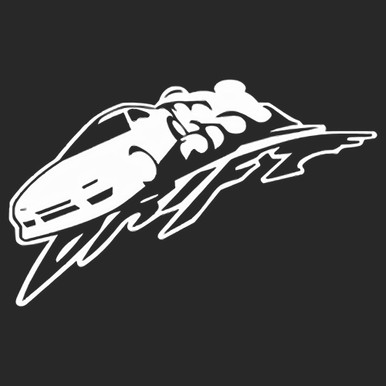 JDM Drift Car Vinyl Decal Sticker - The Decal Master - Premium Decal ...