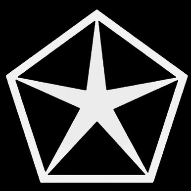 Chrysler Logo Decal Sticker