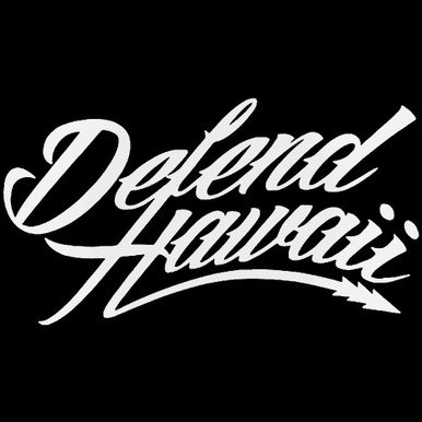 Defend Hawaii Sticker