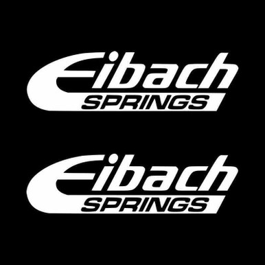 Eibach Springs Logo X Vinyl Decal Sticker