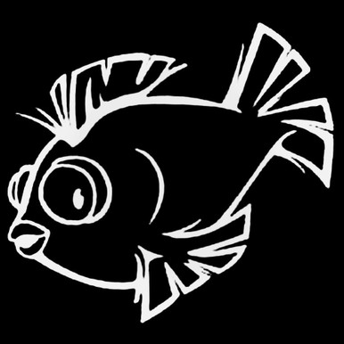 Fish 3 Decal Sticker