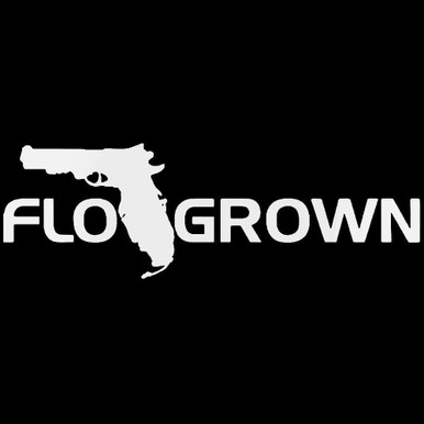 Florida Grown Gun Pistol Sticker