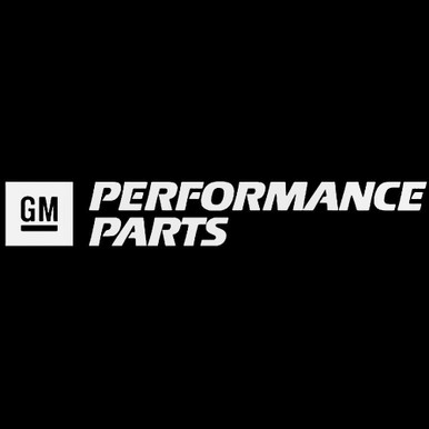 Gm Performance Parts Decal Sticker