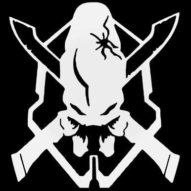 Halo Master Chief Legendary Symbol Decal Sticker