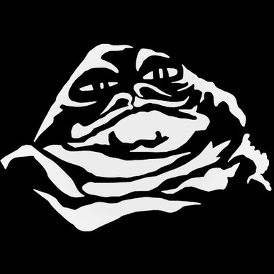 Jabba The Hutt Star Wars Decal Sticker