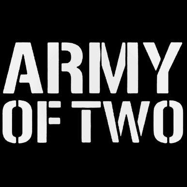 Army Of Two Decal Sticker