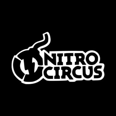 Nitro Circus Stacked Vinyl Decal Sticker