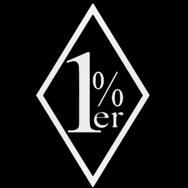 One Percenter Decal Sticker