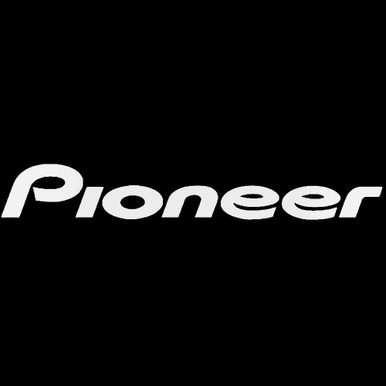 Pioneer Audio Decal Sticker