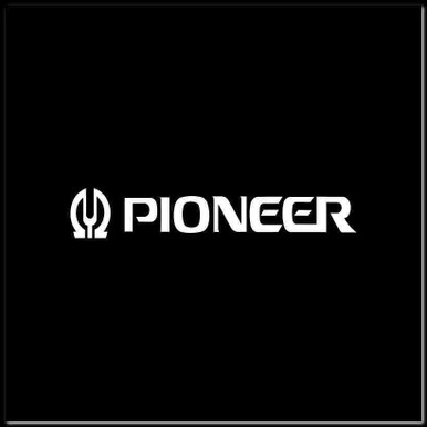 Pioneer Vinyl Decal