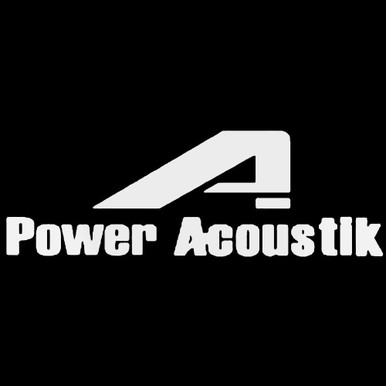 Power Acoustik Logo Vinyl Decal Sticker