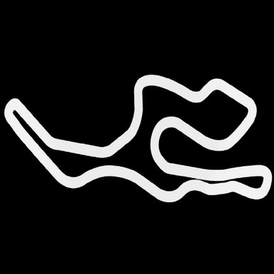 Sonoma Raceway Infineon Full Circuit Vinyl Decal Sticker